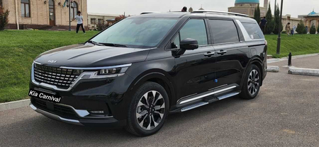 Минивэн 8 мест kia carnival услуги трансфера.
