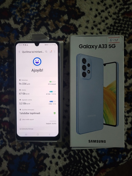 SAMSUNG A33 5G 8/128