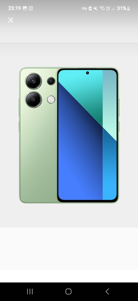 Смартфон Xiaomi redmi note 13 8/256 гигабайт