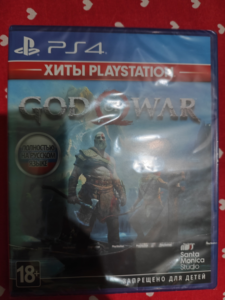 Диск God of war игра на ps4