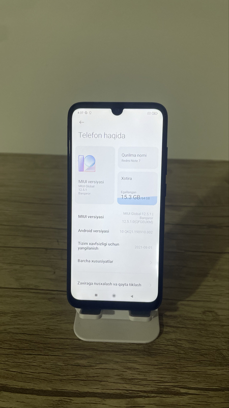 Redmi Note 7 sotiladi