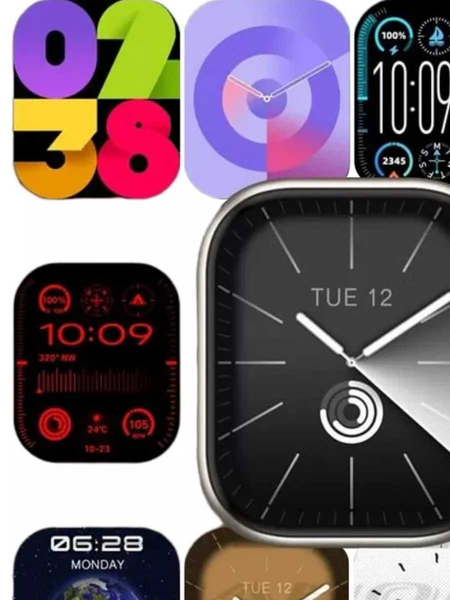 Бесплатная ДОСТАВКА! Смарт часы HK9Pro Plus (iWatch 9) Amoled экран