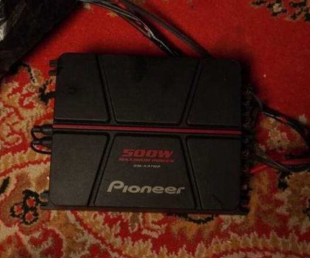 Kenwood колонки, pioneer усилитель