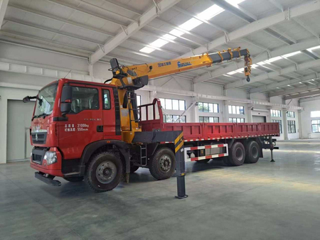 Кран манипулятор HOWO TX5, TX-D Cab, 350HP 20T EHY5310JSQ 8х4