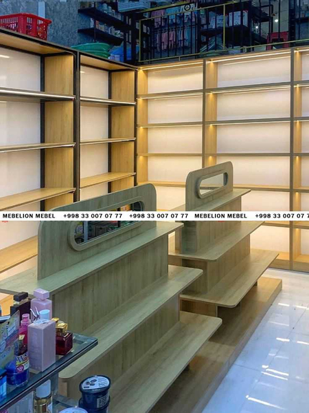 Готовим на заказ прилавки, стеллажи, витрины для магазинов!