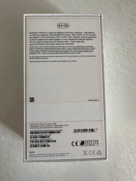 Iphone 11 64gb LL/A Mentol B/u