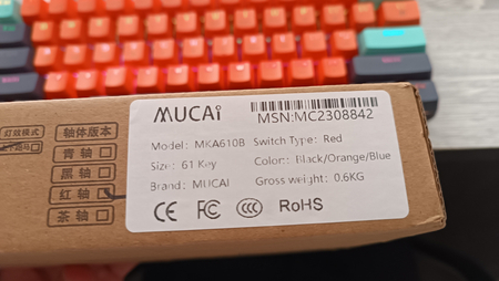 Клавиатура механическая RGB