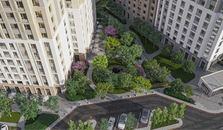 NRG компанияси томонидан курилган ZAMON турар жой мажмуаси