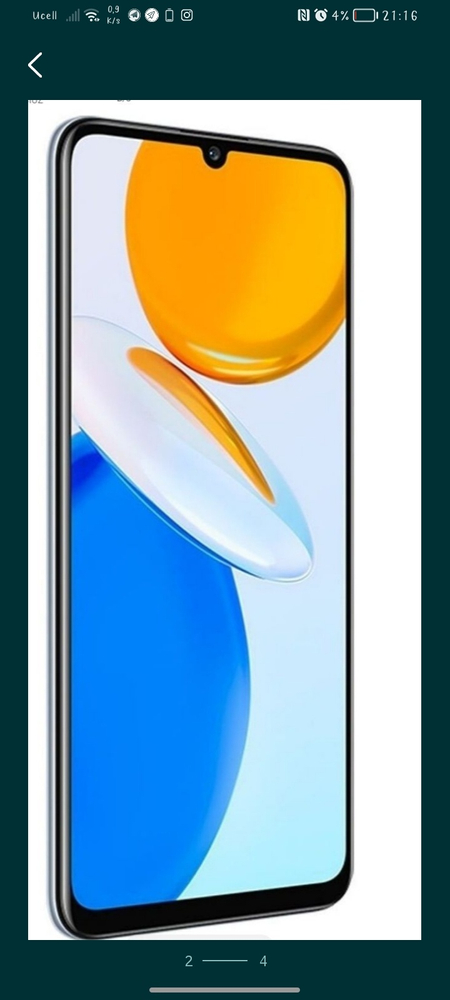 Honor X7 holati alo