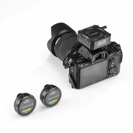 Микрофон Saramonic Blinkme B2, сенсорный экран