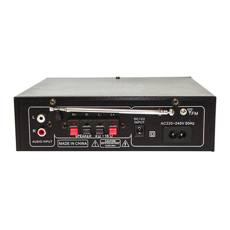 Usilitel joy tanlamas blutus usb aux radio 220v va 12 v da ishlaydi