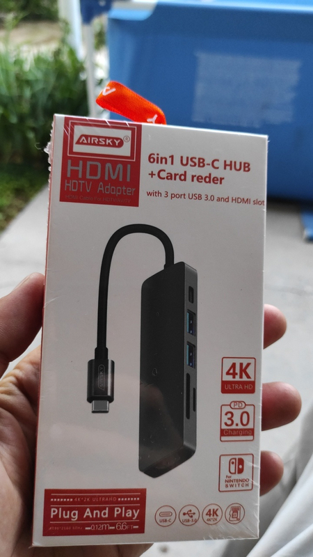 Переходник, Type c hdmi , usb ,lan , pd ( 5 in 1 ) !Macbook,samsung s