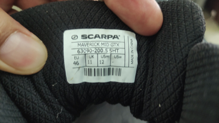 Мужские Туристические ботинки Scarpa