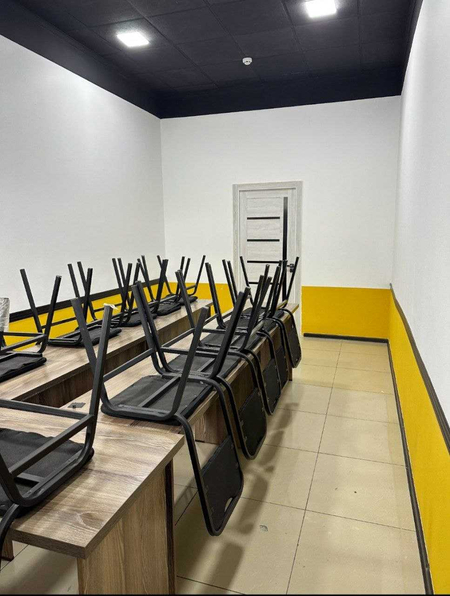 Yunsobod nejiloy oquv markazi xonalari arenga beriladi Remont bilan