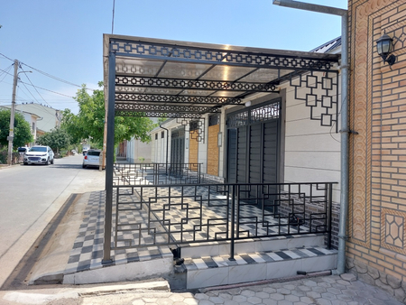 Варота Дарвоза решётка навес ясимиз.
