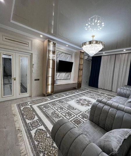 Сдается 3х комнотная квартира с всеми удобствами в центре самарканда