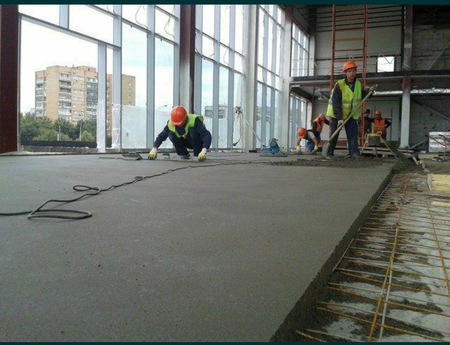 Stayashka. Beton.  Shikaturka suvoq qilamiz