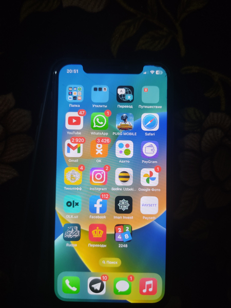 iPhone xs 64 gb gold karopka dok imea otgan