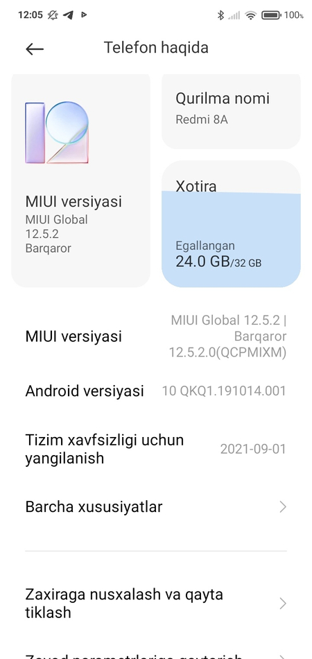 Редми 8 а 32 талик