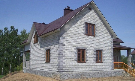 Строительство дома из пеноблоков