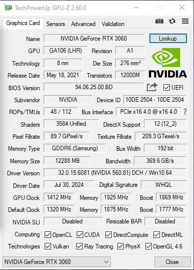Компьютер i5 11400f rtx 3060 12gb