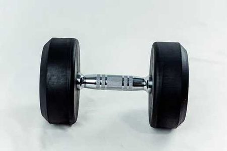 Гантель. Резиновые гантели MD BODY (Powergym). Gantel Prossesional!