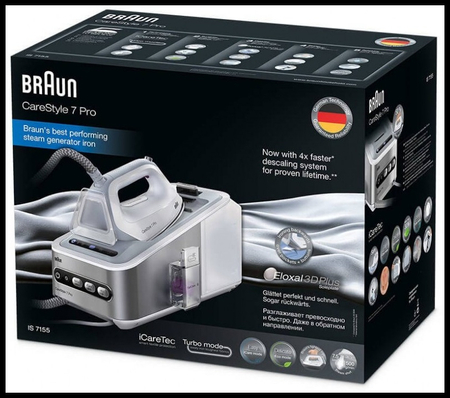 Парогенератор Braun IS 7155 WH рекомендую