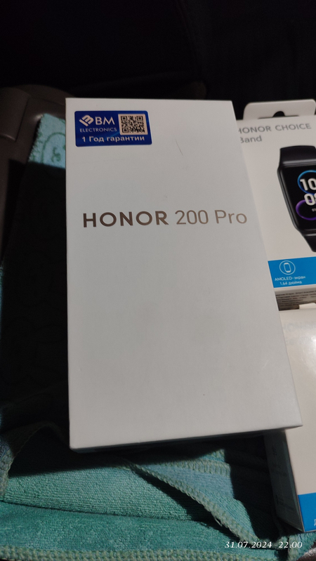 Honor 200 pro часы и наушники