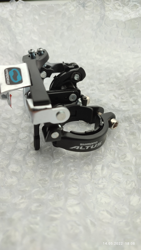 Передний переключатель Shimano Altus FD M310  3*8 , 34.9mm.