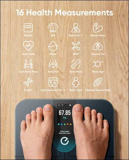 Умные весы eufy by Anker Smart Scale P3