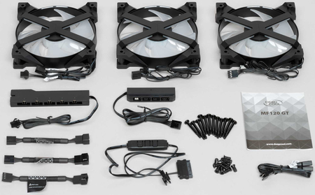 Кулер для кейса Case Cooler Deepcool MF 120GT A-RGB LED (3в1) Black