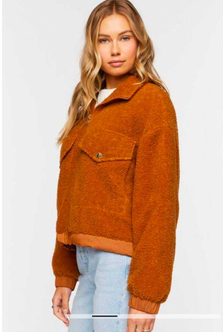 Куртка teddy с Америки фирма forever21 размер М