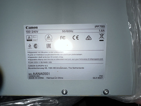 Крупноформатный принтер Canon ImagePROGRAF IPF785