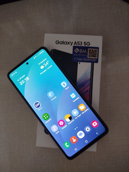 A53, 5G, 8/256 сатылады