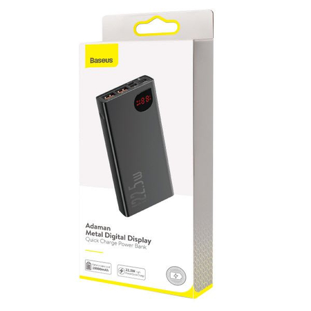 УМБ Baseus Adaman 10000mAh (22.5W) Power Bank Удобный