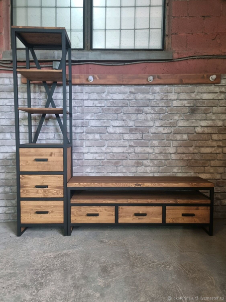 Стеллаж лофт stellaj loft
