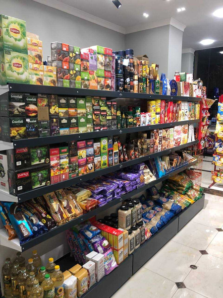 Magazin va dukonlar uchun tayyor stelajlar
