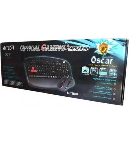 Игровая клавиатура + мышь A4-Tech KX-2810BK 