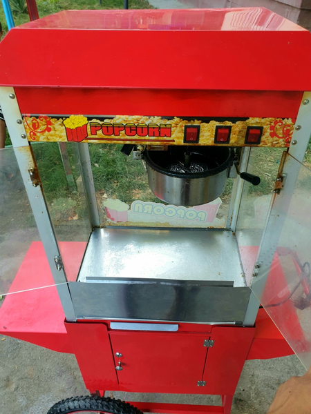 Popcorn Aparati sotiladi ishashiga javob.