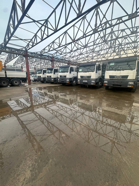 MAN ТЯГАЧ полуприцеп билан