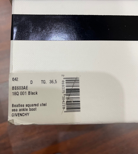 Ботинки челси Givenchy, оригинал
