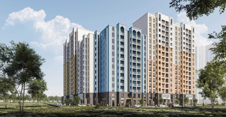 3-к квартира в ЖК Assalom Bog`la. Ипотека