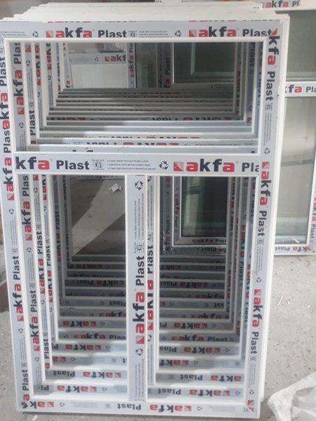Akfa plast  va Retpen plast  tayyor  derazalar bor