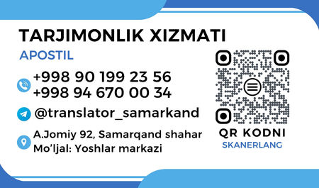 Talabalar uchun arzon Tarjimon/tarjima xizmatlari Tarjimonlik