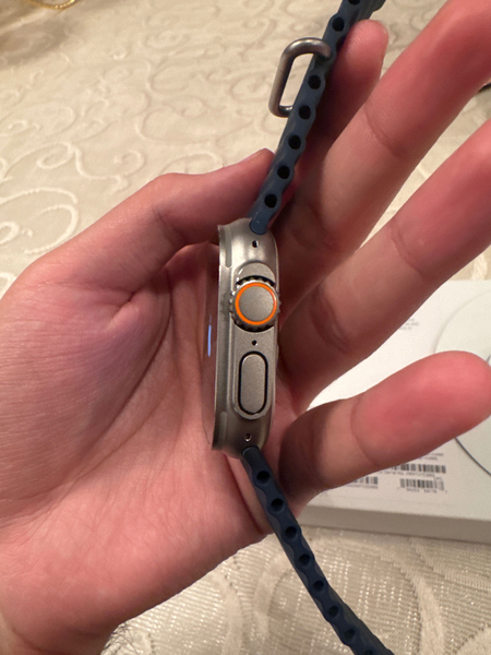 Apple Watch Ultra 2 49mm Titanium Blue Ocean Band