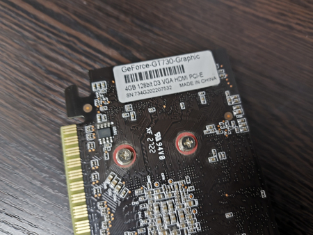 Nvidia GT730 4Gb 128bit GDDR3 2шт.