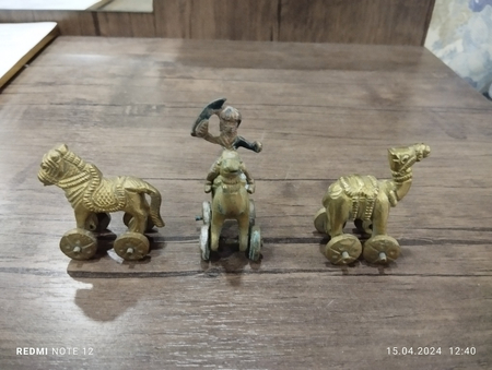 Игрушки из бронзы