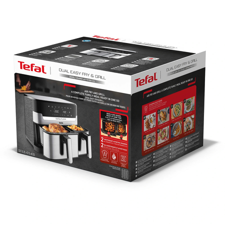 Аэрогриль Tefal Аэрогриль Dual Easy Fry & Grill 8,3 л EY905D10