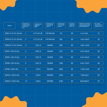 DZL Паровой Катель  (бойлер) на угле, биомассе