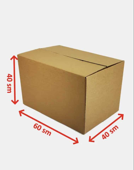 gofrokartondan 60x40x40 korobkalar. Kartonli karobka